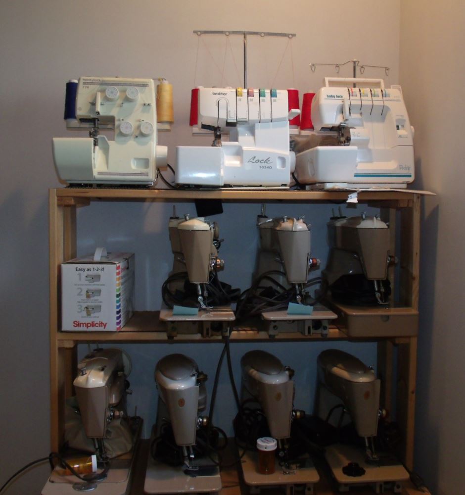 Vintage Sewing Machines: Bernette MO-234 Serger