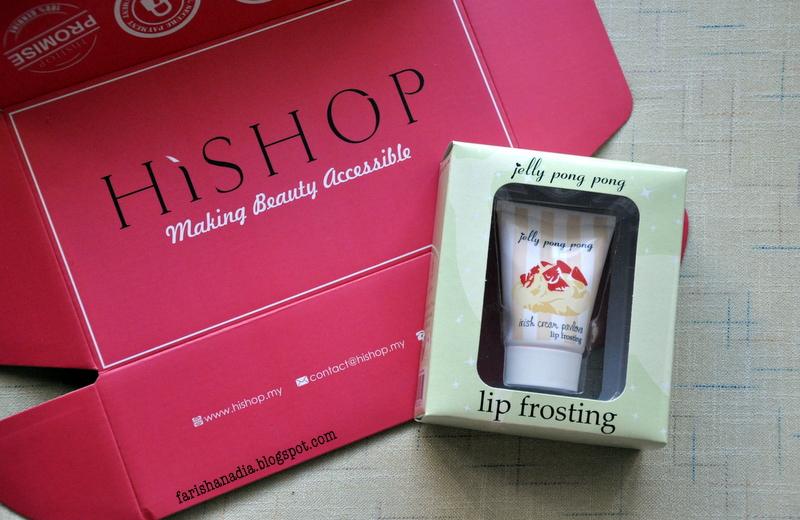 Review: Jelly Pong Pong Irish Cream Pavlova Lip Frosting - Farisha Nadia