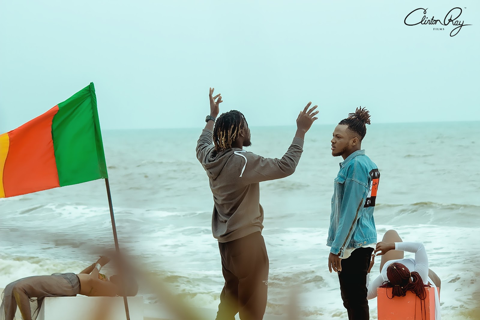 Check out the BTS photos of Ben Anansi's New Video, 'Tumble Me'