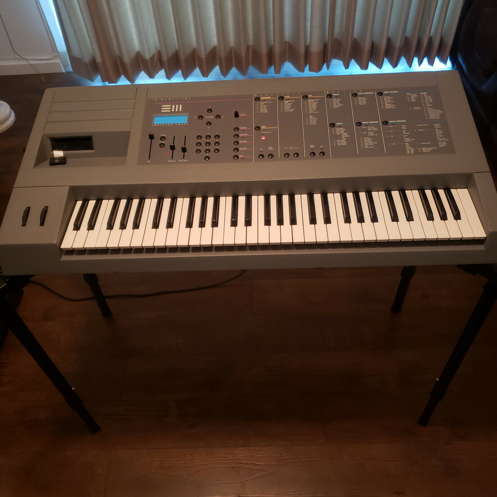 MATRIXSYNTH: E-MU Emulator III EIII Keyboard Sampler Synthesizer with ...