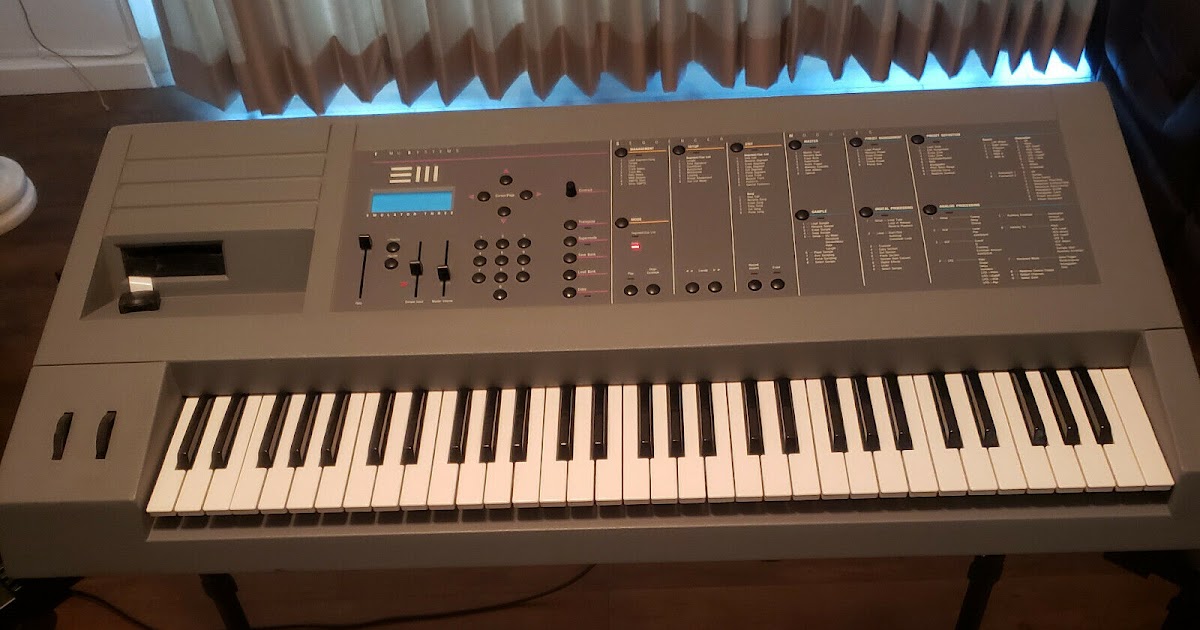 MATRIXSYNTH: E-MU Emulator III EIII Keyboard Sampler Synthesizer with ...