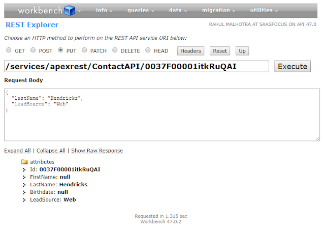 Salesforce Integration Tutorial Part 5 Exploring Put Method Sfdc Stop
