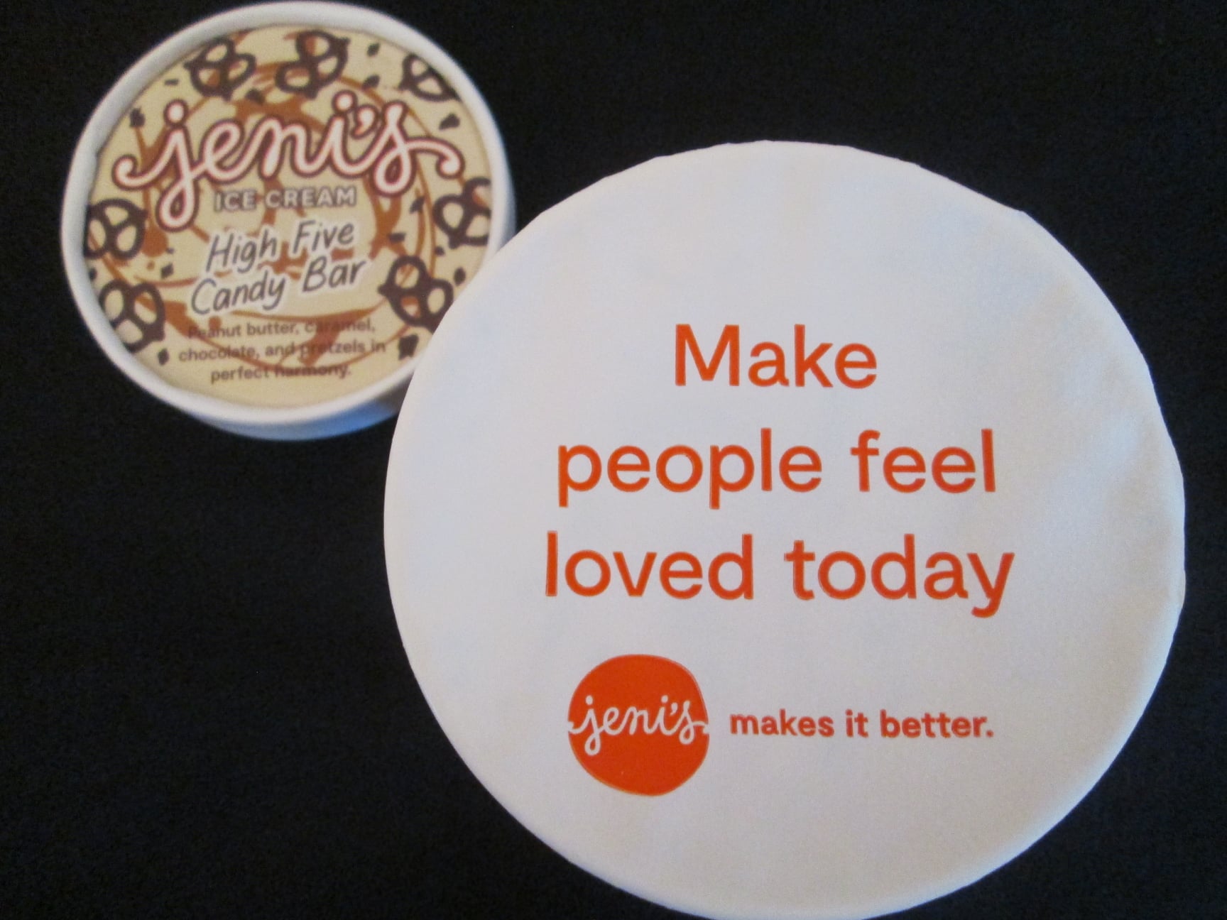 David's Ice Cream Reviews: Jeni's - High Five Candy Bar