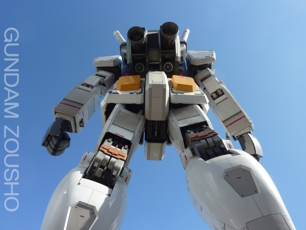GUNDAM GUY: 1/1 Gundam Statue - Close-Up Images