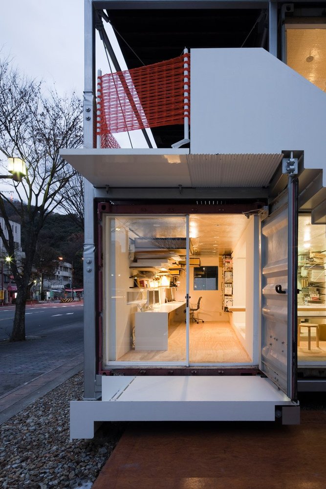Shipping Container Homes & Buildings: Sugoroku Office - Shipping ...