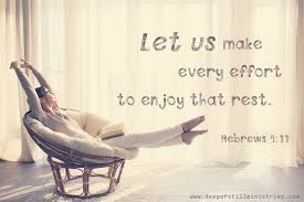 As He Is, So Are We Ministries: Labor to Enter His Rest