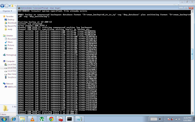 Subhendra S Blog Creating A Duplicate Database In Using Rman In 10g Windows Platform Same