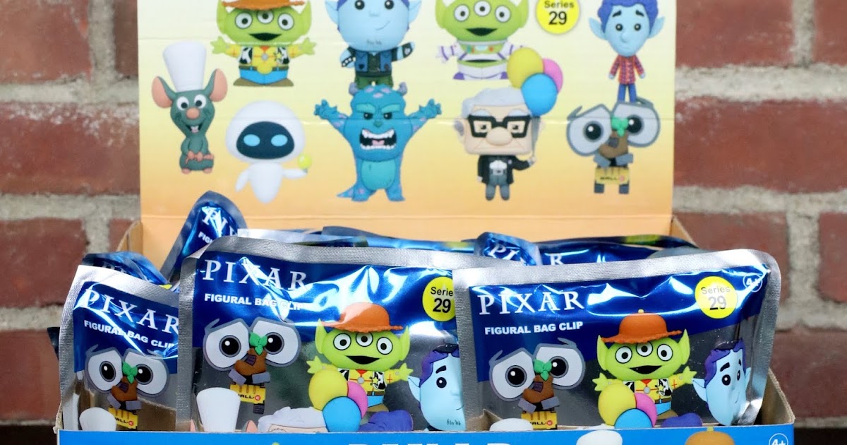 Dan the Pixar Fan: PIXAR Figural Bag Clip Mystery Pack Collection (from ...