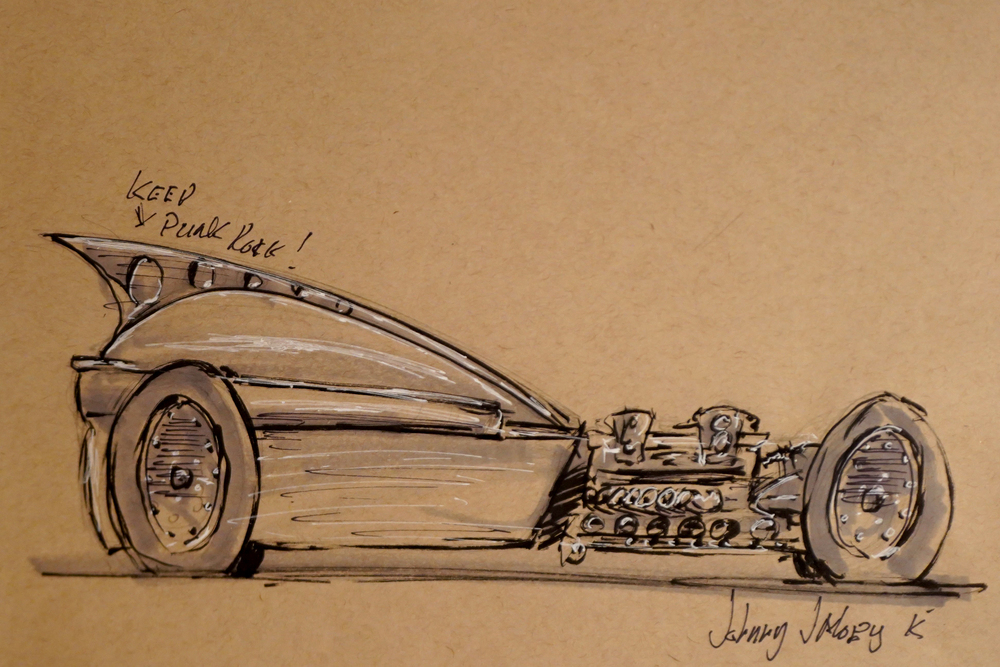 Just A Car Guy: Ian Roussel's Space Junkie 2, was sold at Barrett ...