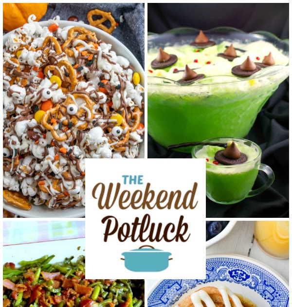 South Your Mouth: Melting Witch Halloween Punch - Weekend Potluck 453