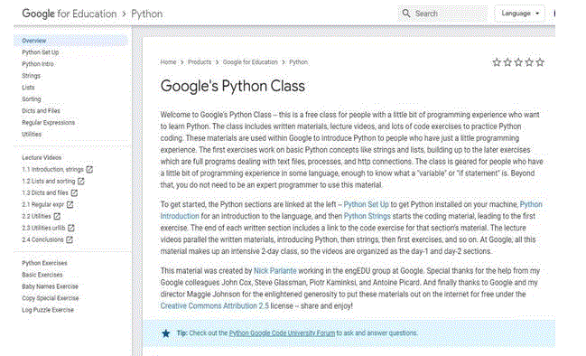 Top 5 des plateformes pour apprendre Python en ligne gratuitement ...