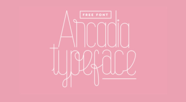 TIPOGRAFÍAS GRATUITAS: Arcadia Font - Lettering Time