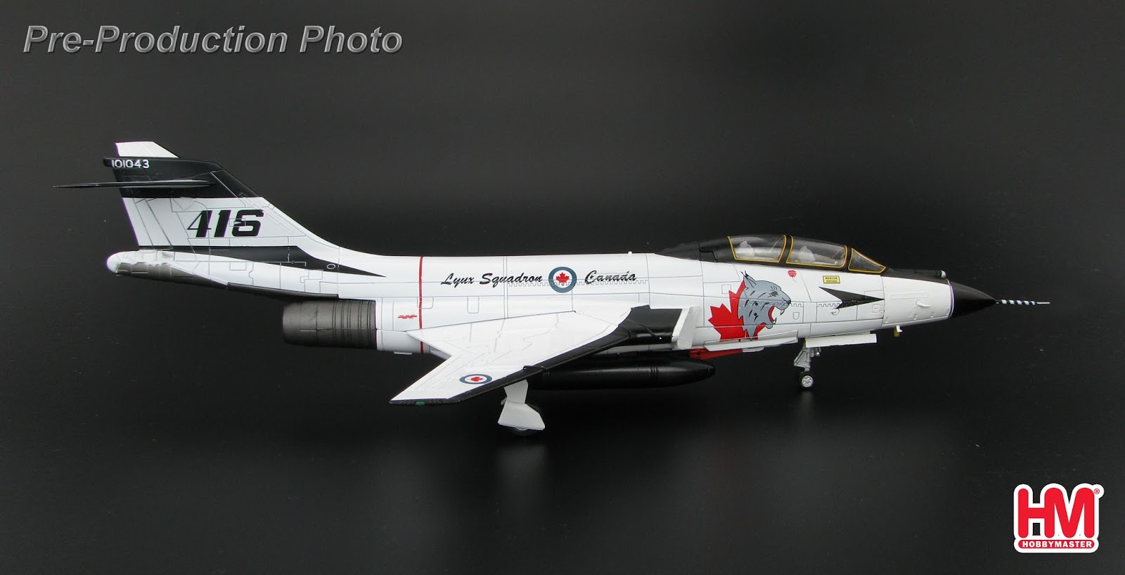 Dora 9 Diecast: Pre-production photos HA3713 CF-101 Voodoo "Lynx One"
