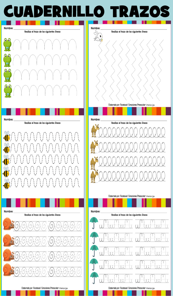 Cuadernillo de Trazos | Mundo de Rukkia