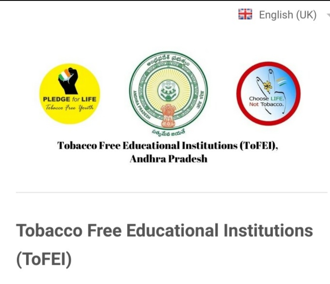 Tobacco Free Educational Institutions (ToFEI) Enter your details to ...
