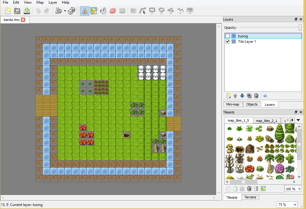 Tiled tạo map game lập trình android - Lập Trình Ước Mơ