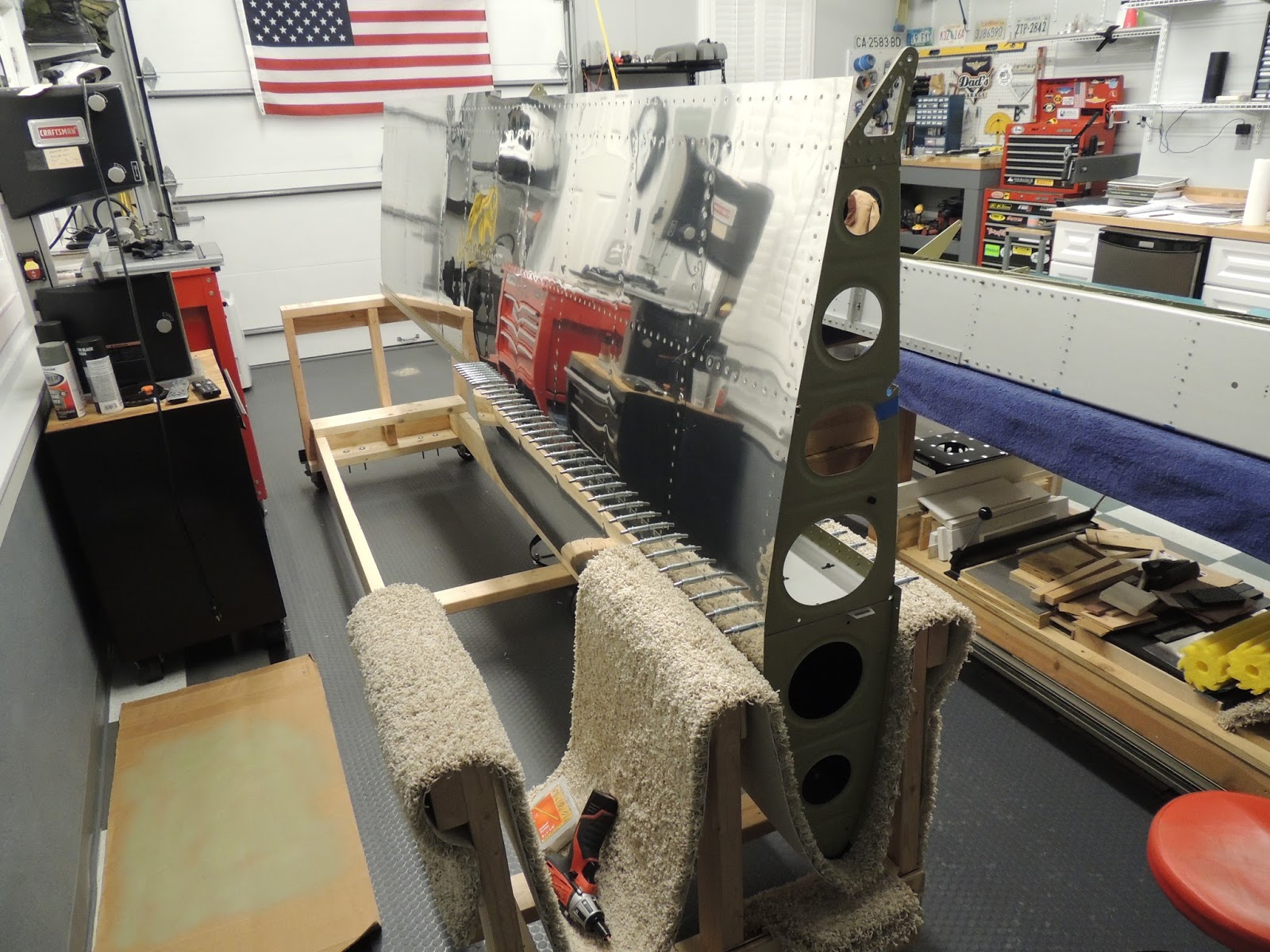 Shawn's RV-14 Build: Wing Cradle (December 23, 2017)