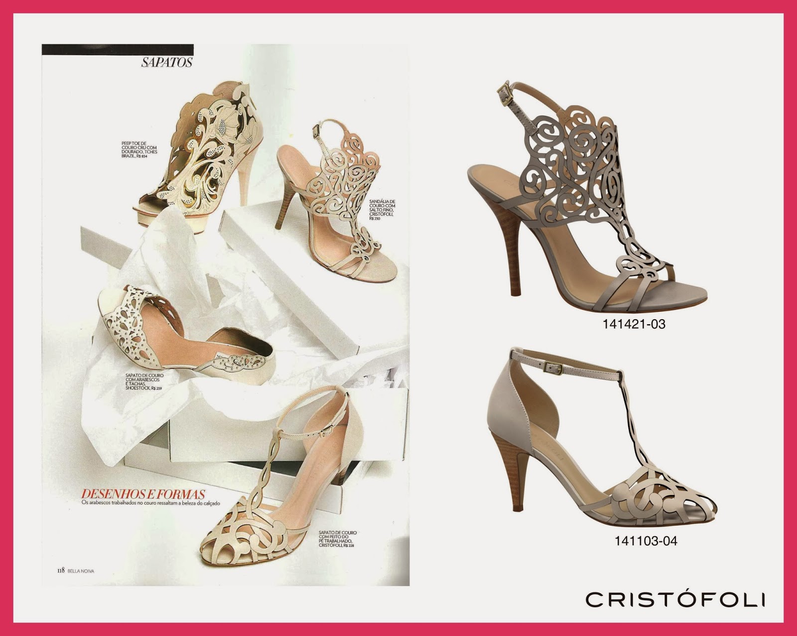 Clipping Bella Noiva e Moda Moldes - Cristófoli