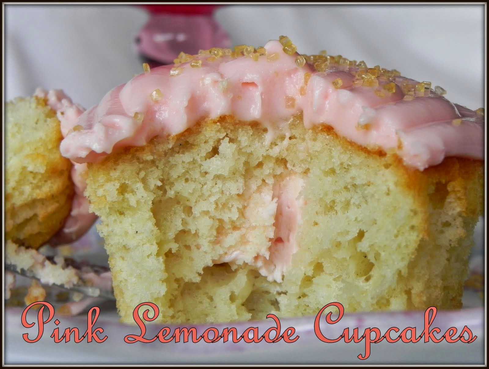 Gift of Simplicity: Pink Lemonade Cupcakes