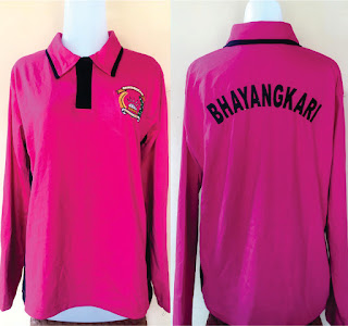 Pakaian Training Bhayangkari Olahraga - Sablon kaos dan bordir baju ...