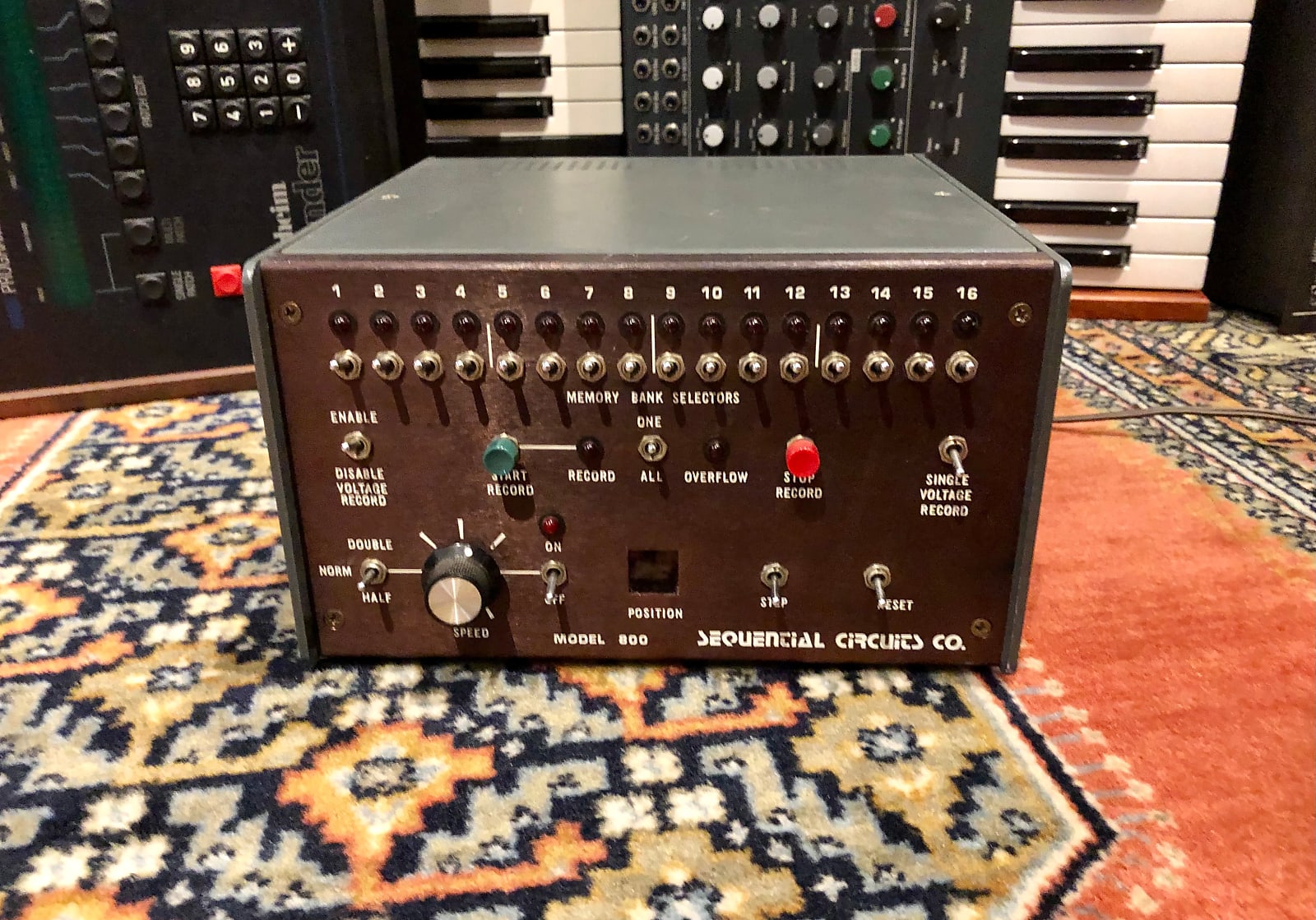 MATRIXSYNTH: Sequential Model 800 Sequencer SN 800-070