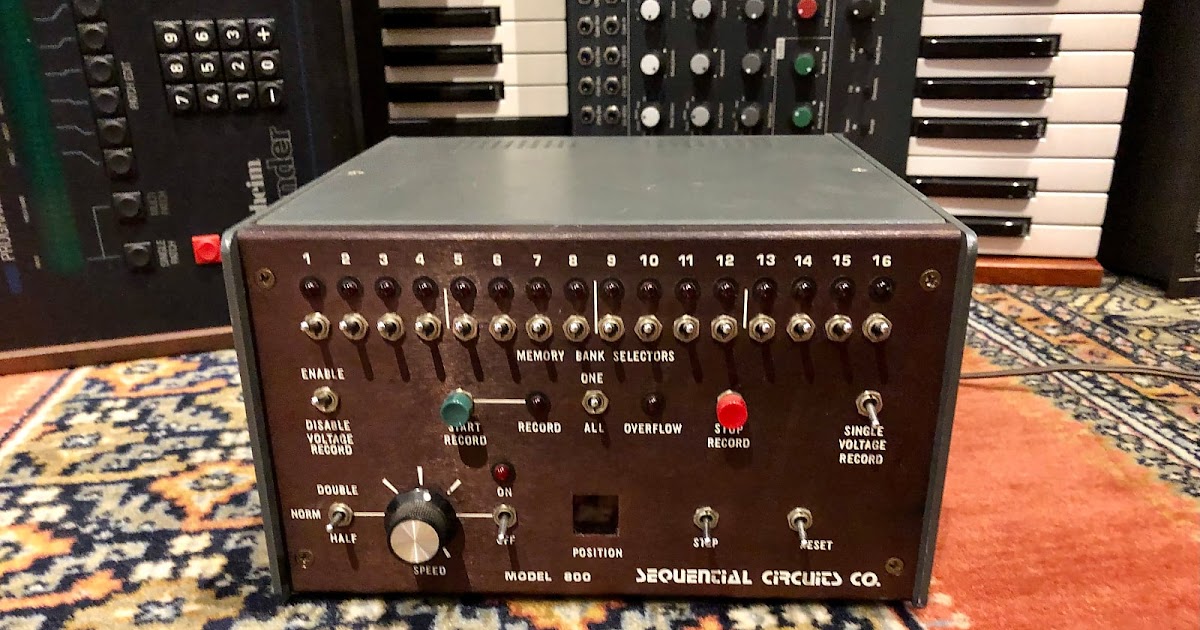 MATRIXSYNTH: Sequential Model 800 Sequencer SN 800-070
