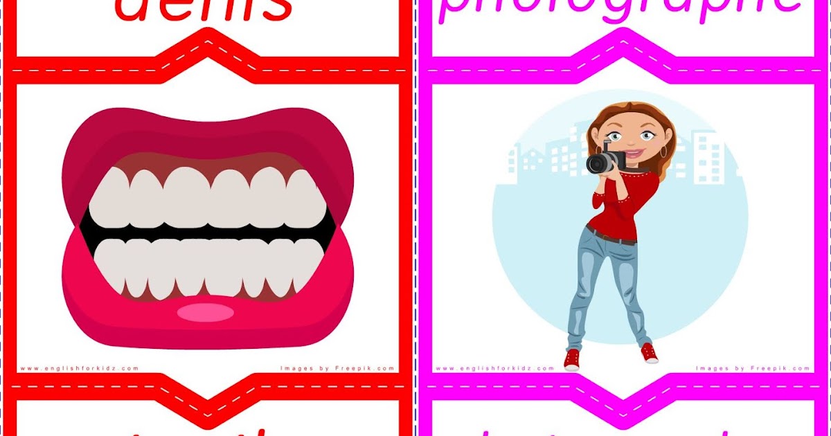 English for Kids Step by Step: English-French Flashcards