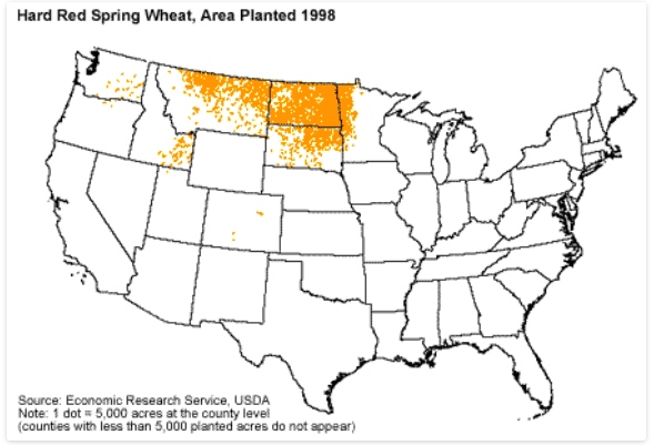 Geographic Wheat Class Areas in the U.S. | Big Picture Agriculture