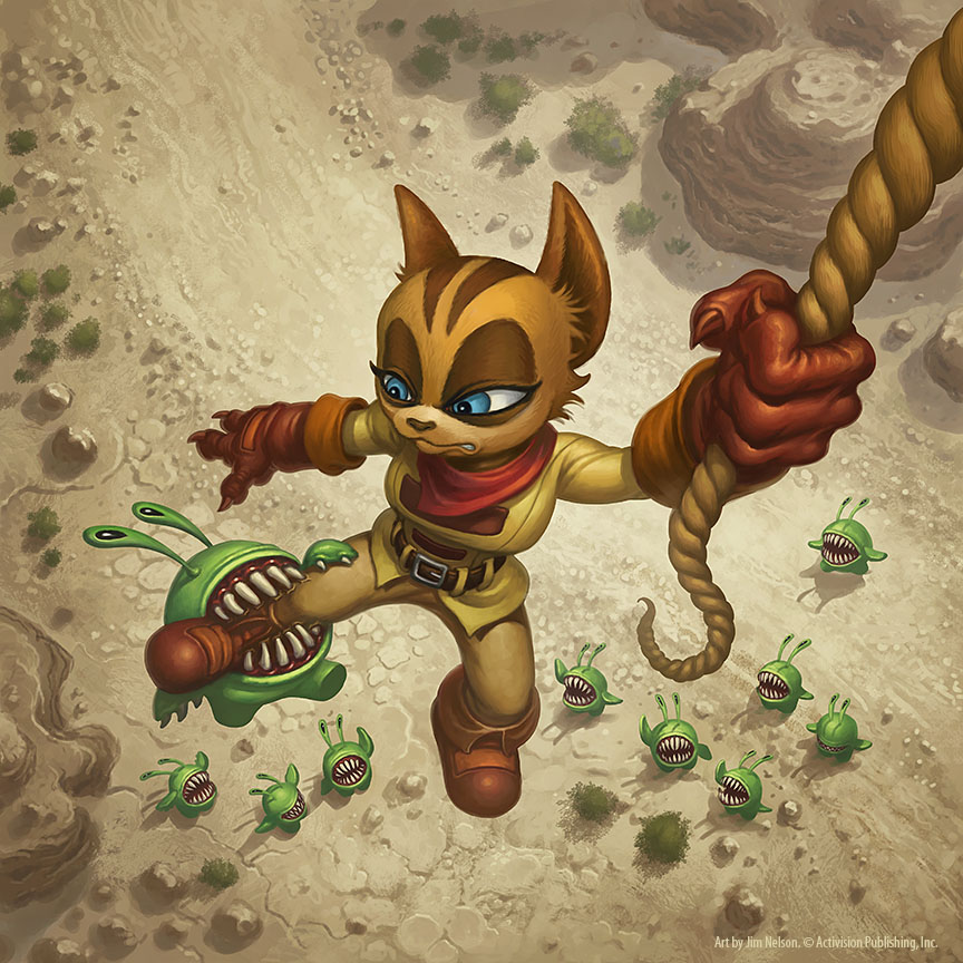 THE ART OF JIM NELSON: Skylanders Battlecast—Cali