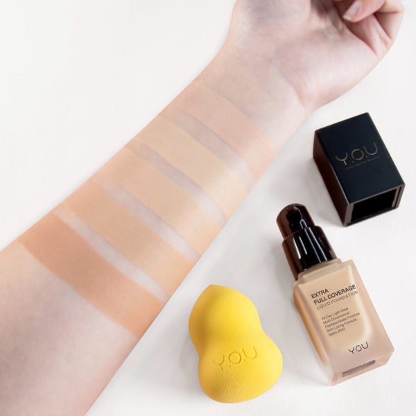 REVIEW : Y.O.U Full Coverage Liquid Foundation - Karina Herdani