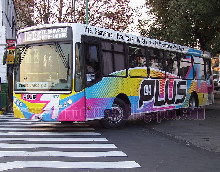 Colectibus - Zona de Buses: LINEA 194 Plus