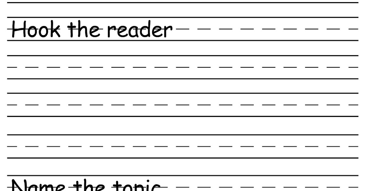 Easy Writing for Kids ~ Little Mint Hill