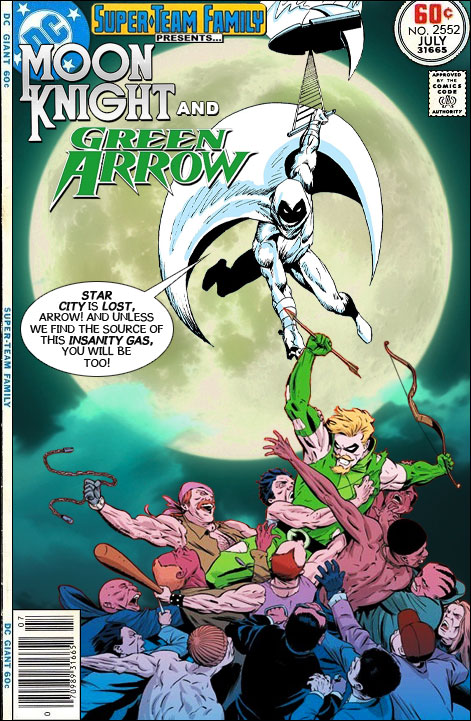 Super-Team Family: The Lost Issues!: Moon Knight and Green Arrow