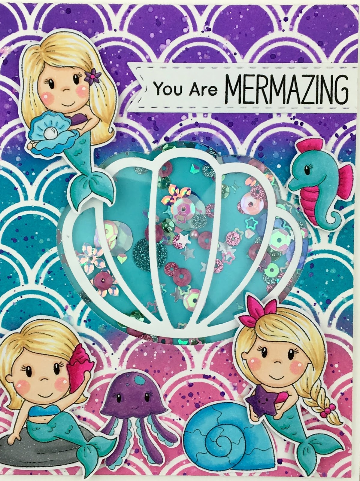 Paper Nest Dolls: Happy Mer-May! You Are Mermazing