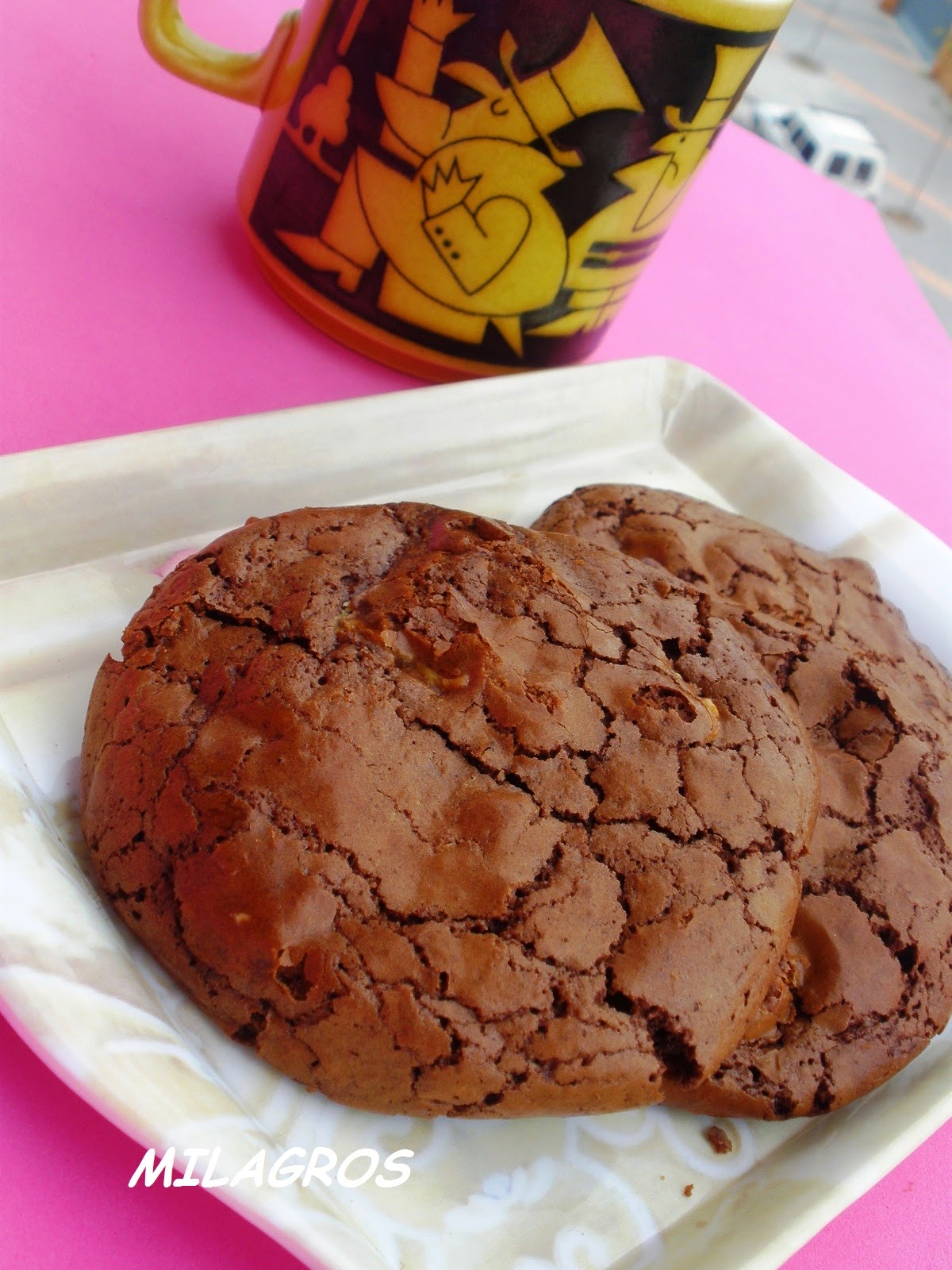 Cosas ricas y de buen ver: GALLETAS DE CHOCOLATE BLANDITO (CHOCOLATE ...