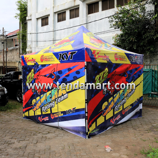Tenda Paddock Balap 3mx3m Hexa Aluminium SAKERA RACING | Tenda Lipat ...