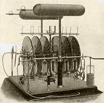 CoastConFan Blog: Victorian Steampunk Wimshurst Electrostatic Generator ...