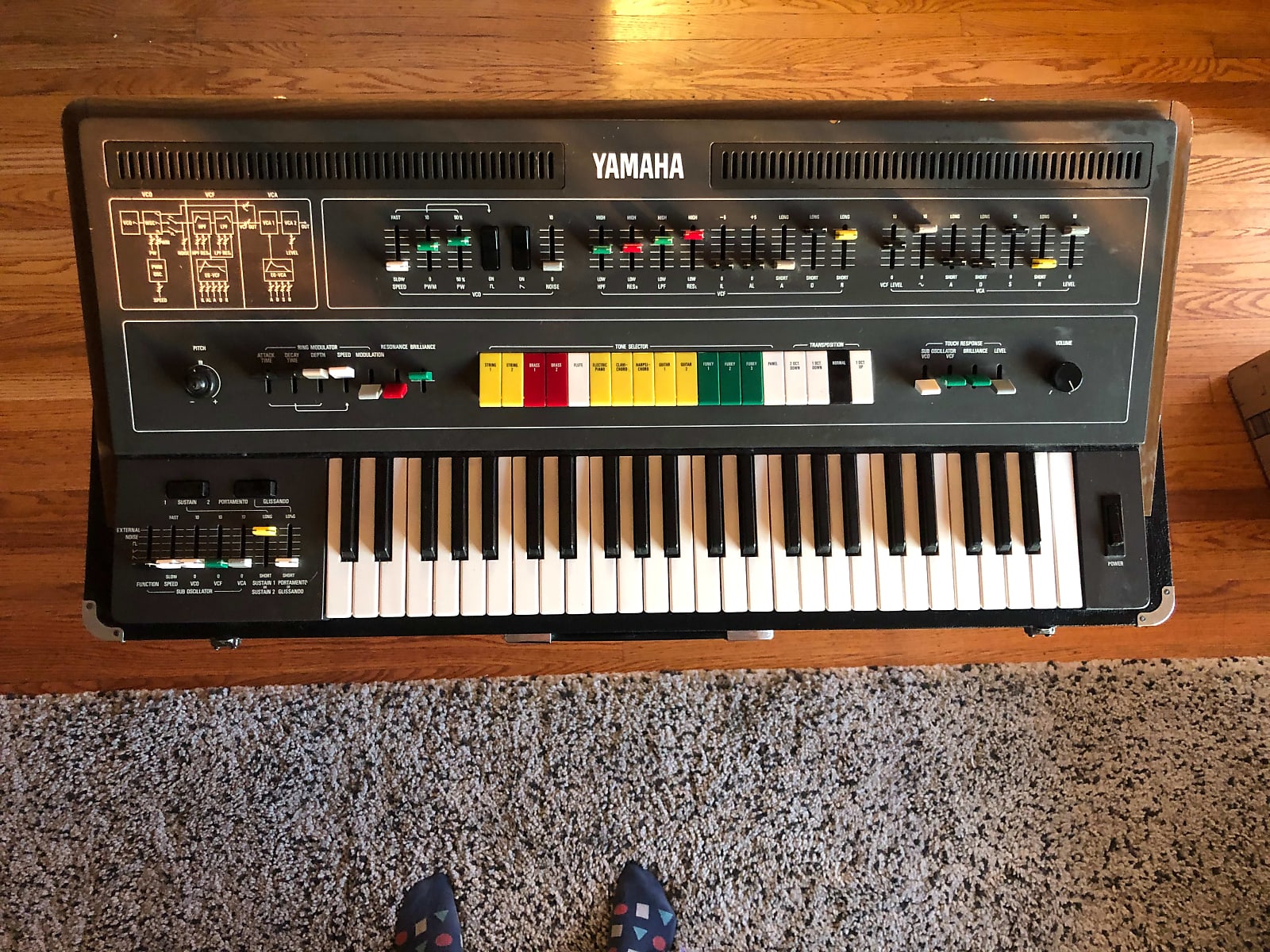 MATRIXSYNTH: Yamaha CS-50 SN 2041