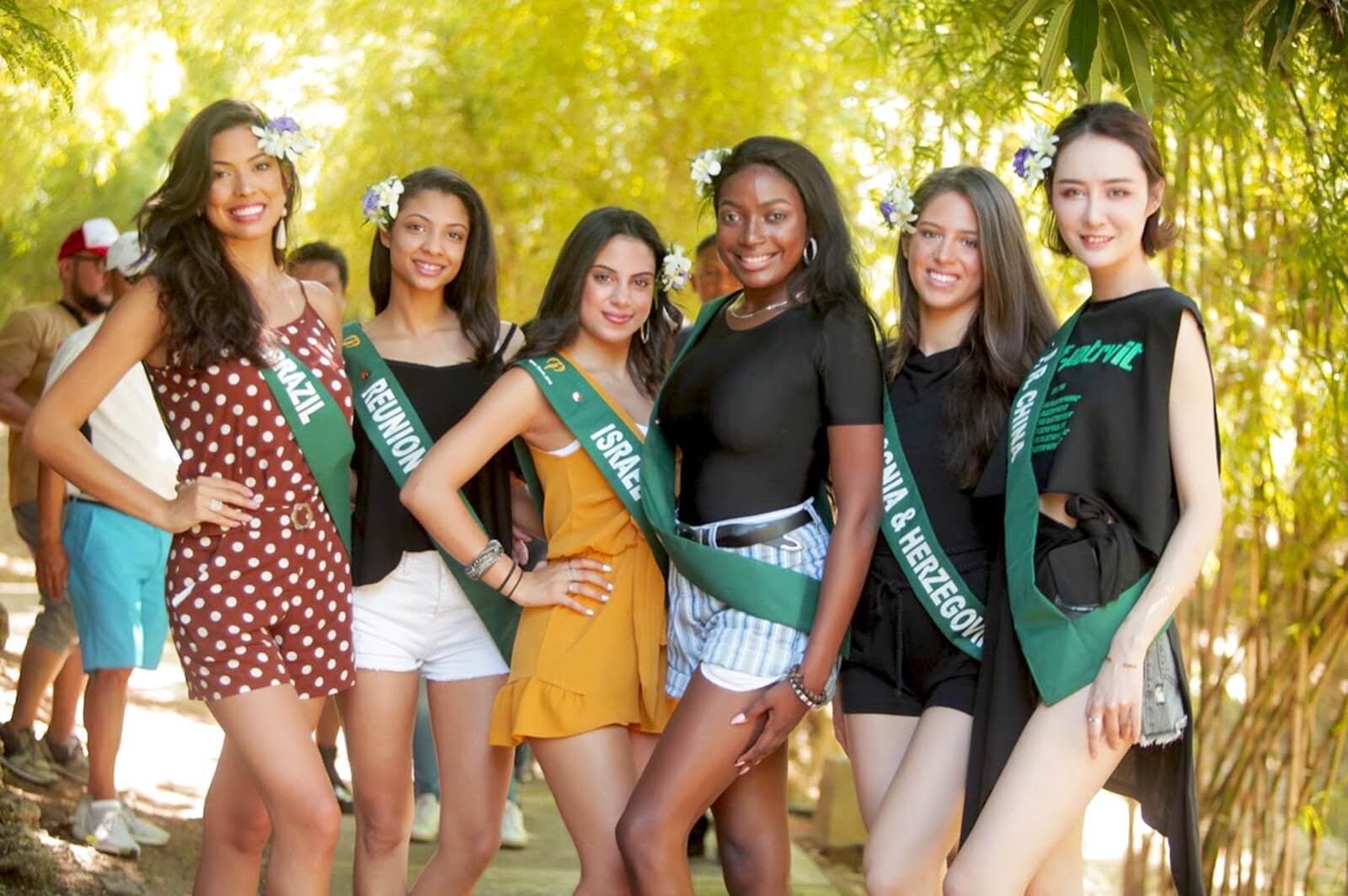 Miss Earth candidates take one last eco-tour at Playa Calatagan ...