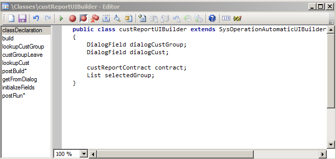 AX 2012 Reporting: Filtering multi select dialog based on another multi ...