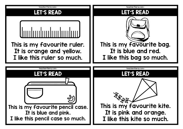 teacherfiera.com: READING CARDS. LET'S READ