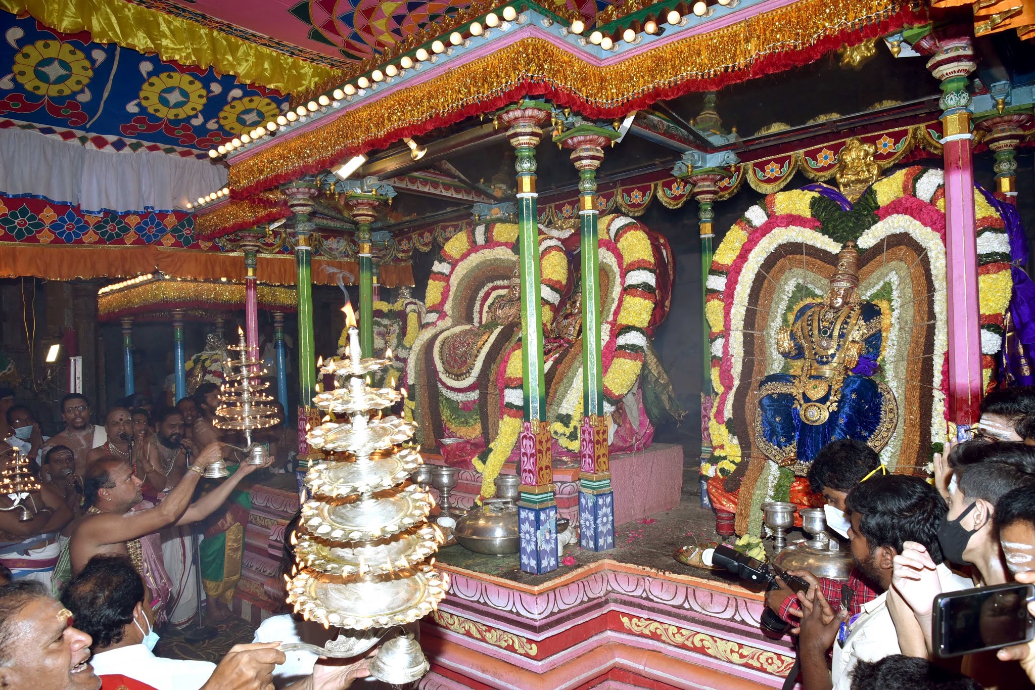 Day 4. Evening. Deepam 2020: Arunachaleswarar Temple - ARUNACHALA GRACE