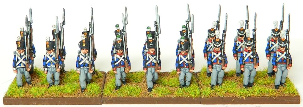MacPhee's Miniature Men: Giant Commission -- Black Brunswickers