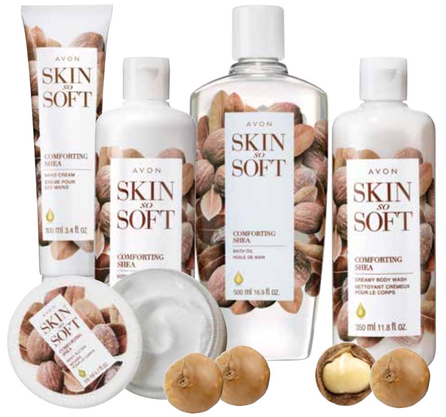Avon Skin So Soft Comforting Shea Bath & Body Collection | Beauty ...