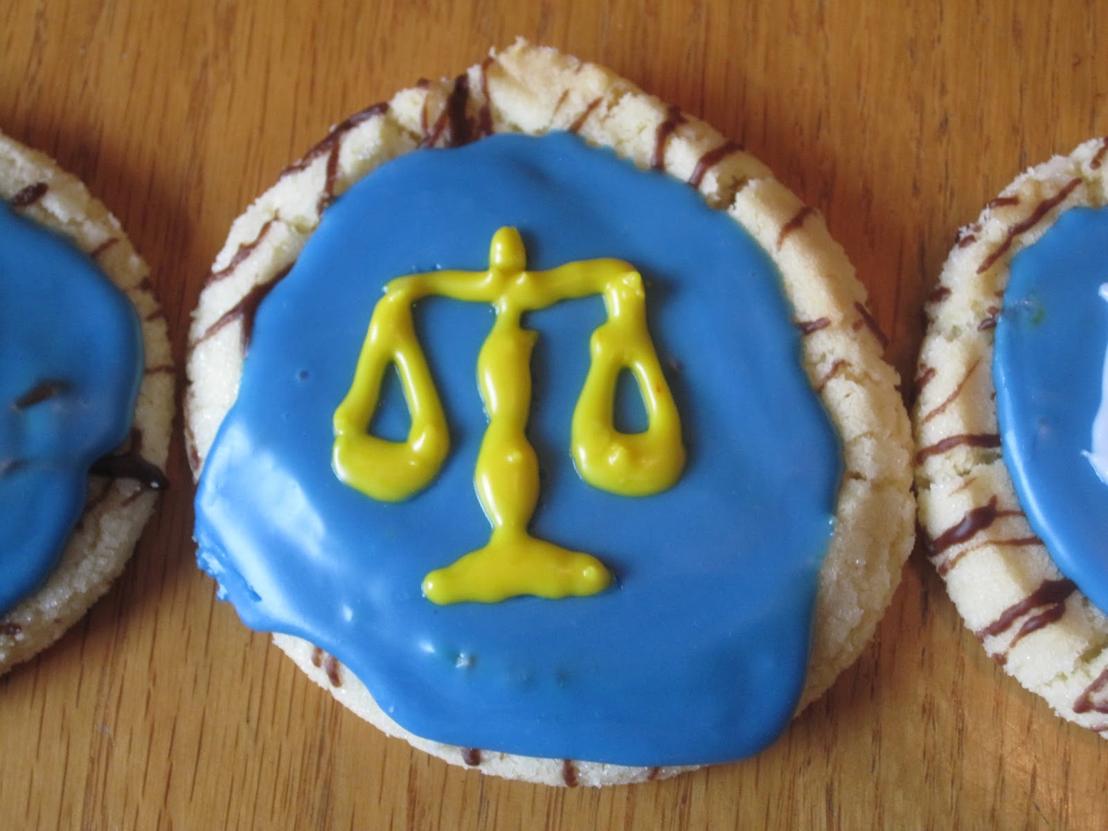 Scales of Justice Cookies