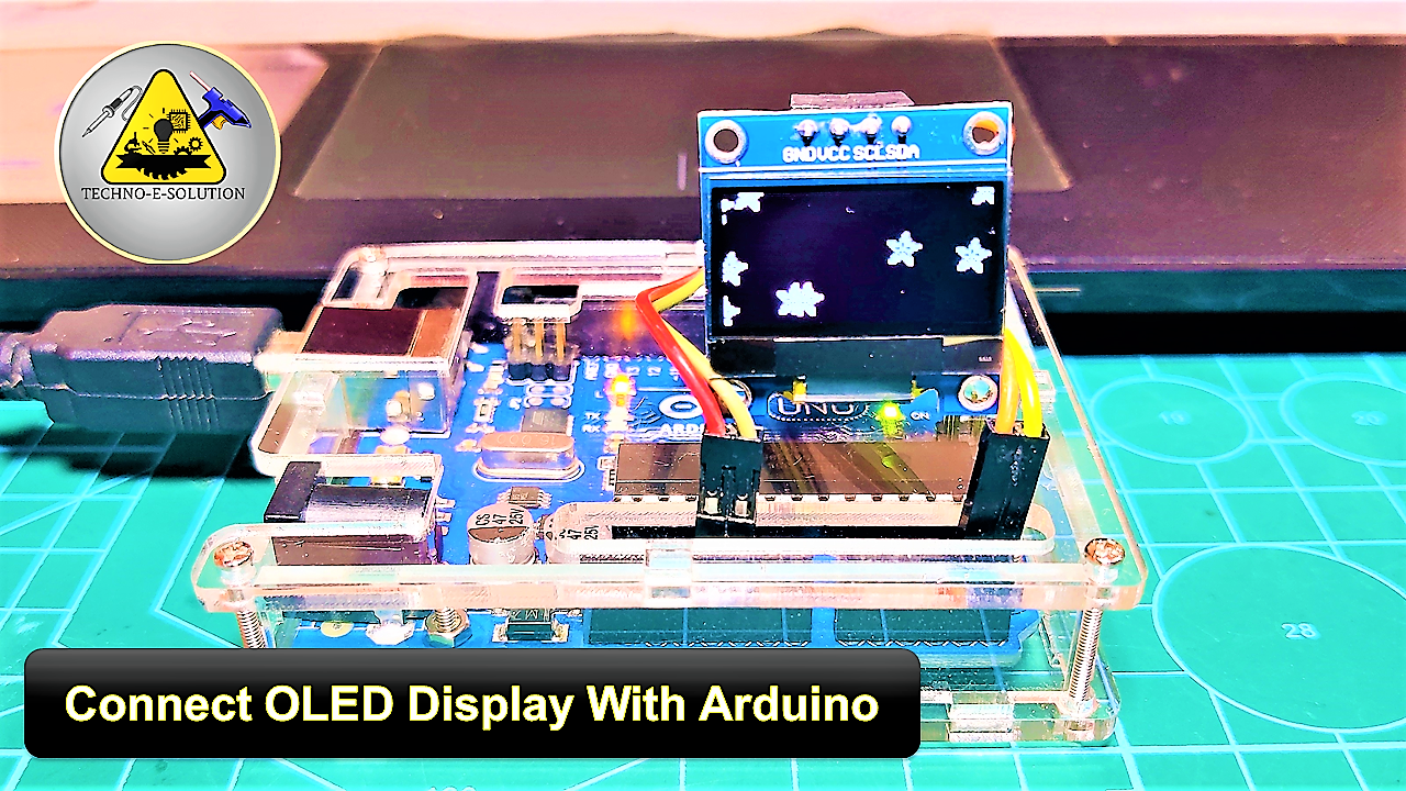 Interface Oled Display With Arduino Uno