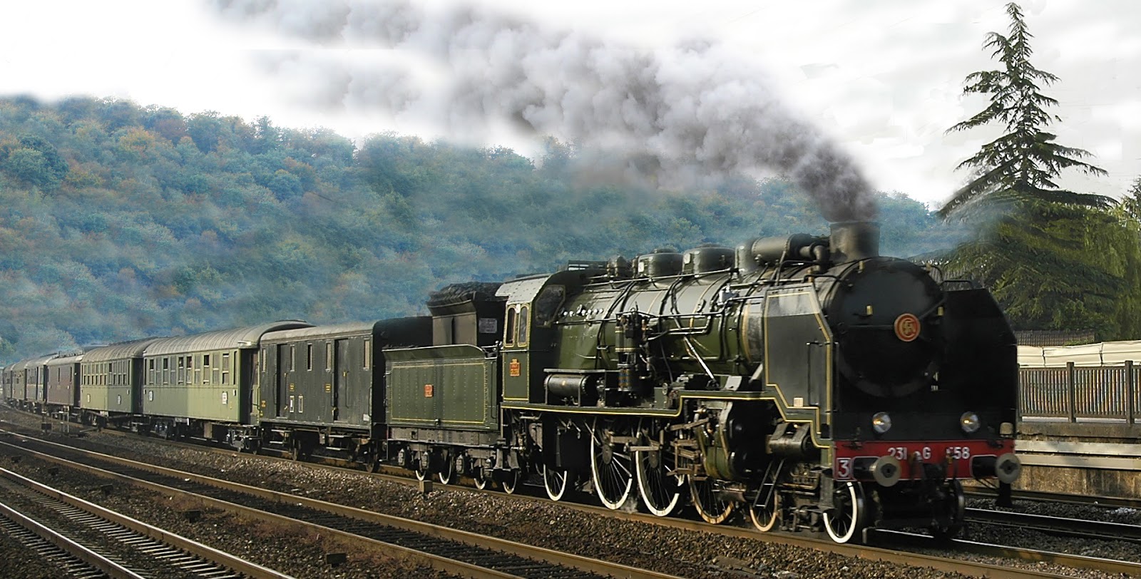 Ferrovissime: Une troisième grosse vapeur au Festival du CFTVA