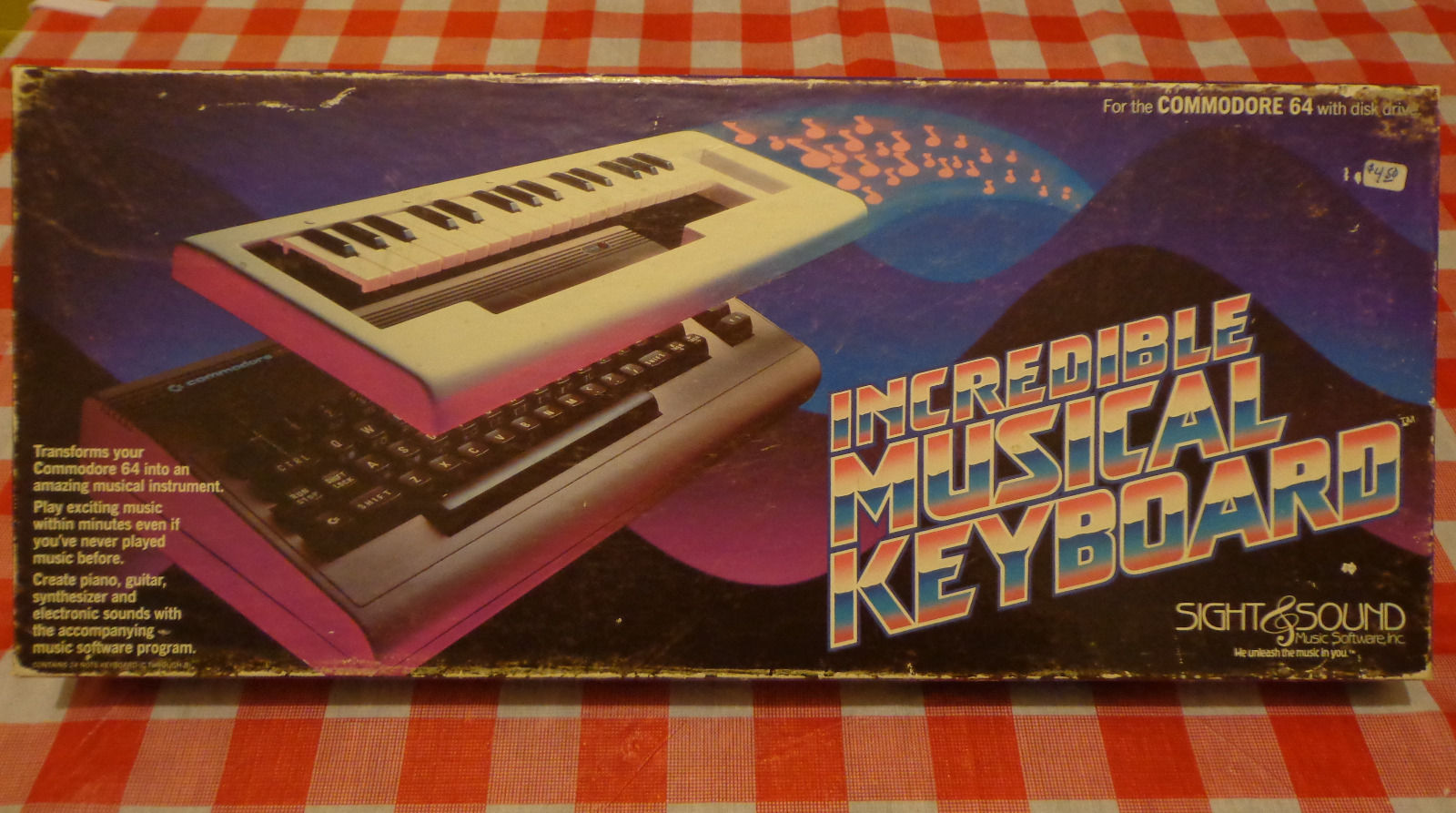 The box for this Commodore 64 keyboard : r/80sdesign