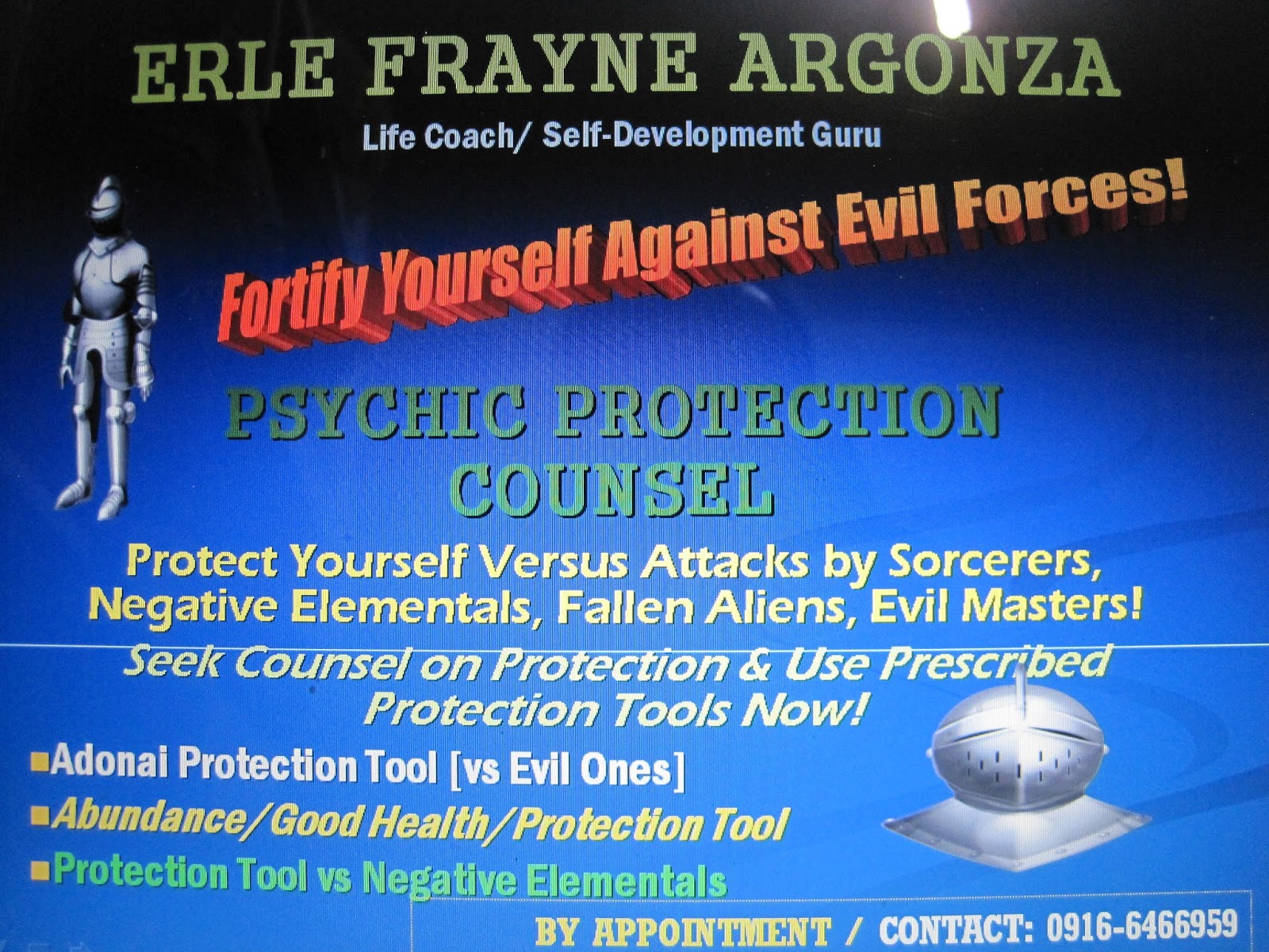 ArgonzaLifecoach: Fortify Yourself Against Evil Forces! (Psychic ...