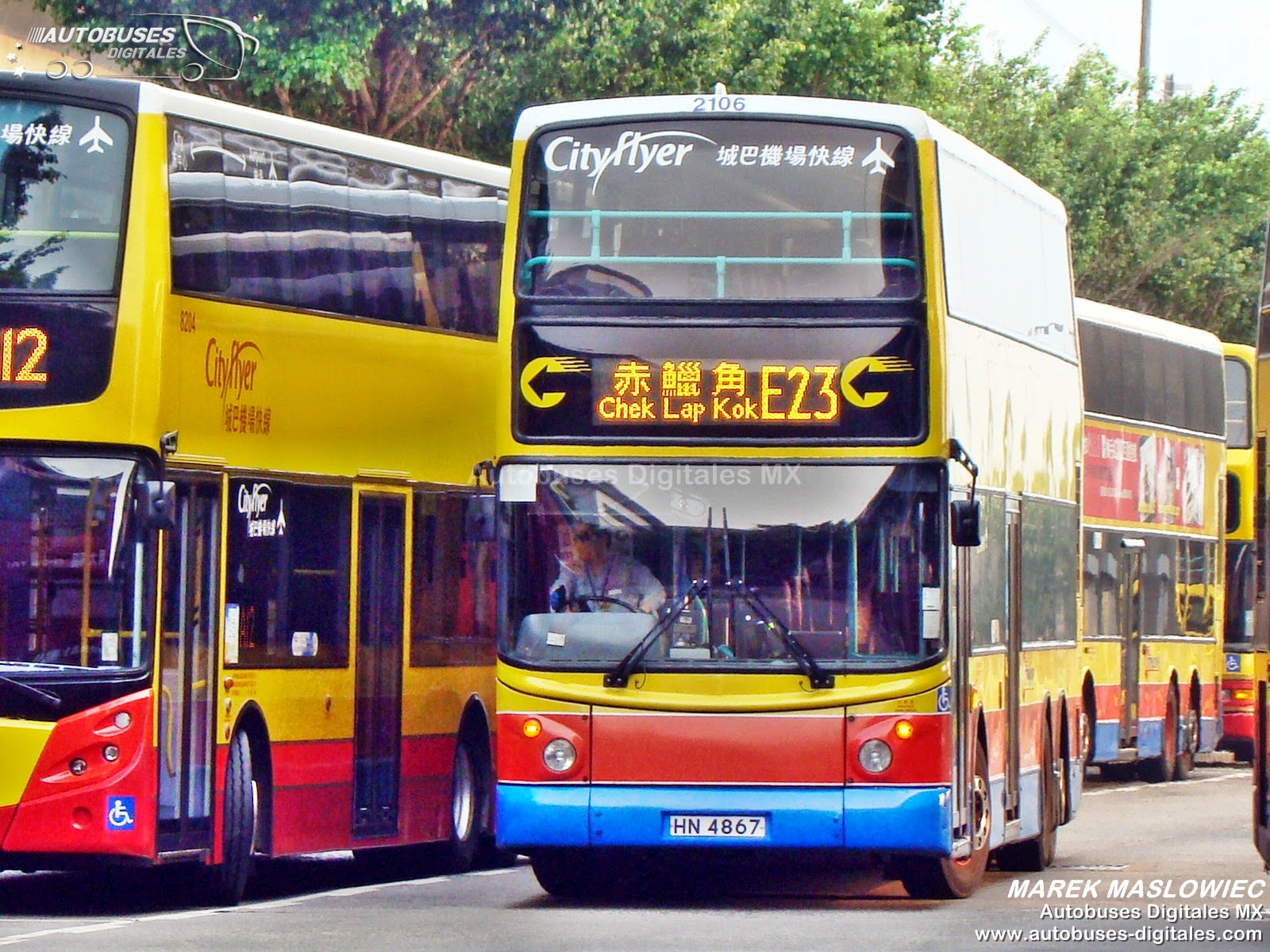 Hong Kong City Buses || Autobuses Urbanos en Hong Kong @ Autobuses ...